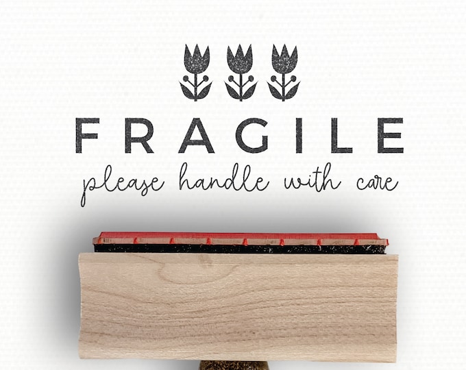 Fragile Stamp, Fragile Box Stamp, Packaging Stamp, Box Stamp, Parcel ...
