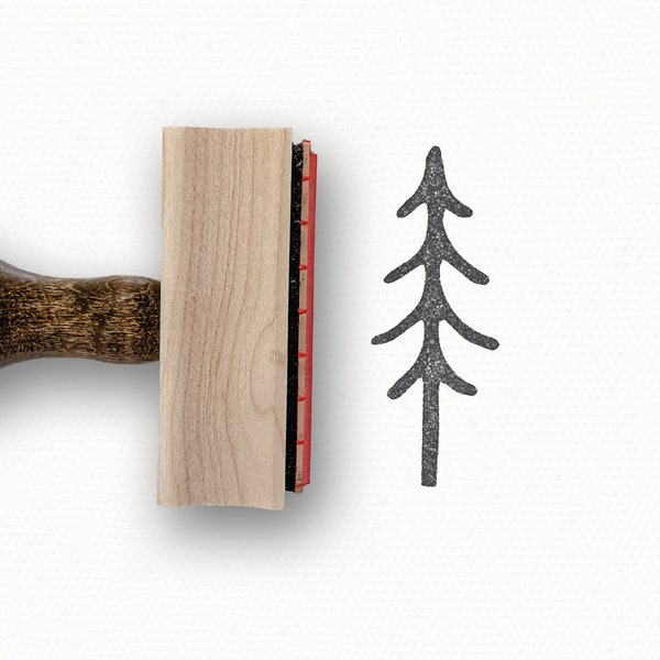 Pine Tree Stamp - Etsy