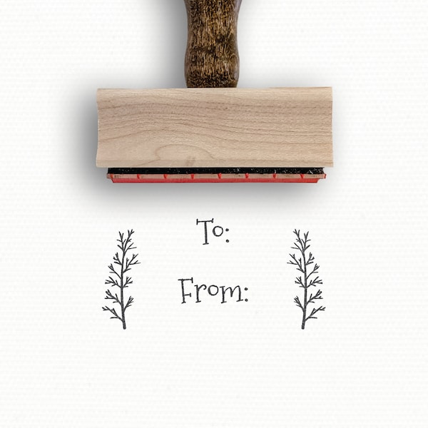 To From Stamp - Etsy