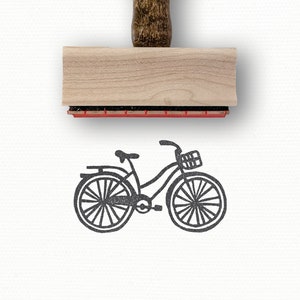 Bike Stamp | Bicycle Rubber Stamp | DIY Custom Etsy Packaging | DIY ...