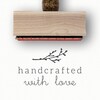 Custom Made in Country Stamp for Local Shop Packages, Personalized Made ...