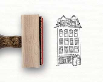 House Rubber Stamp - Etsy