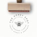 Custom Stamp : Bee Logo Beekeeper Honey Branding Packaging - Etsy