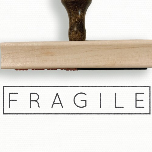 Fragile Stamp Small Business Stamp Ceramics Pottery - Etsy