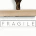 Fragile Stamp | Small Business Stamp | Ceramics + Pottery Packaging ...