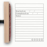 Library Return Card RUBBER STAMP, Library Book Card Stamp, Book Return ...