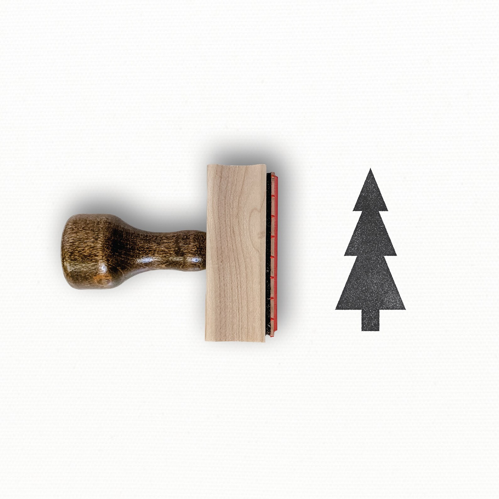 Geometric Tree Stamp Simple Christmas Tree Stamp Simple - Etsy