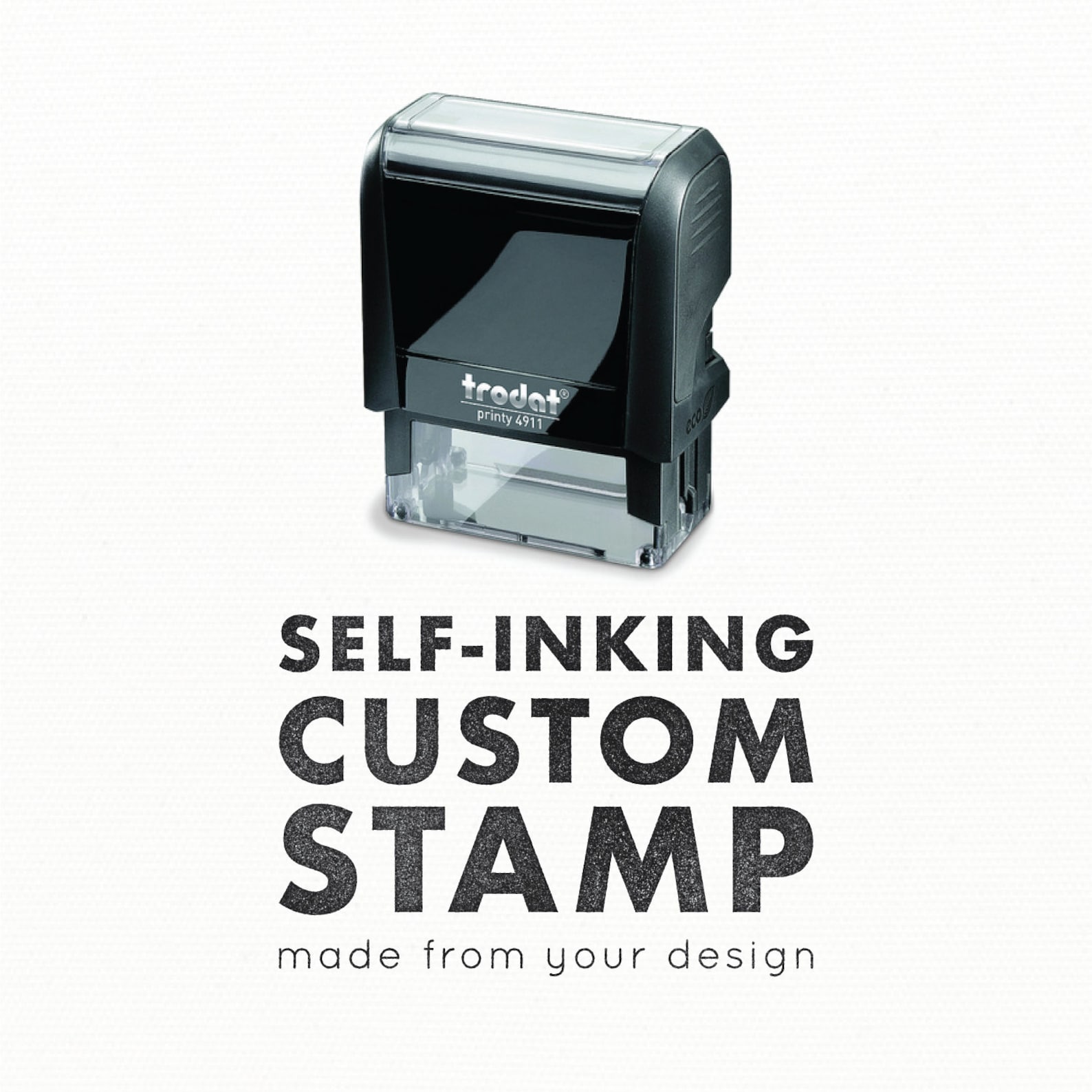 Custom Self-inking Stamp Custom Logo Stamp Eco-friendly - Etsy