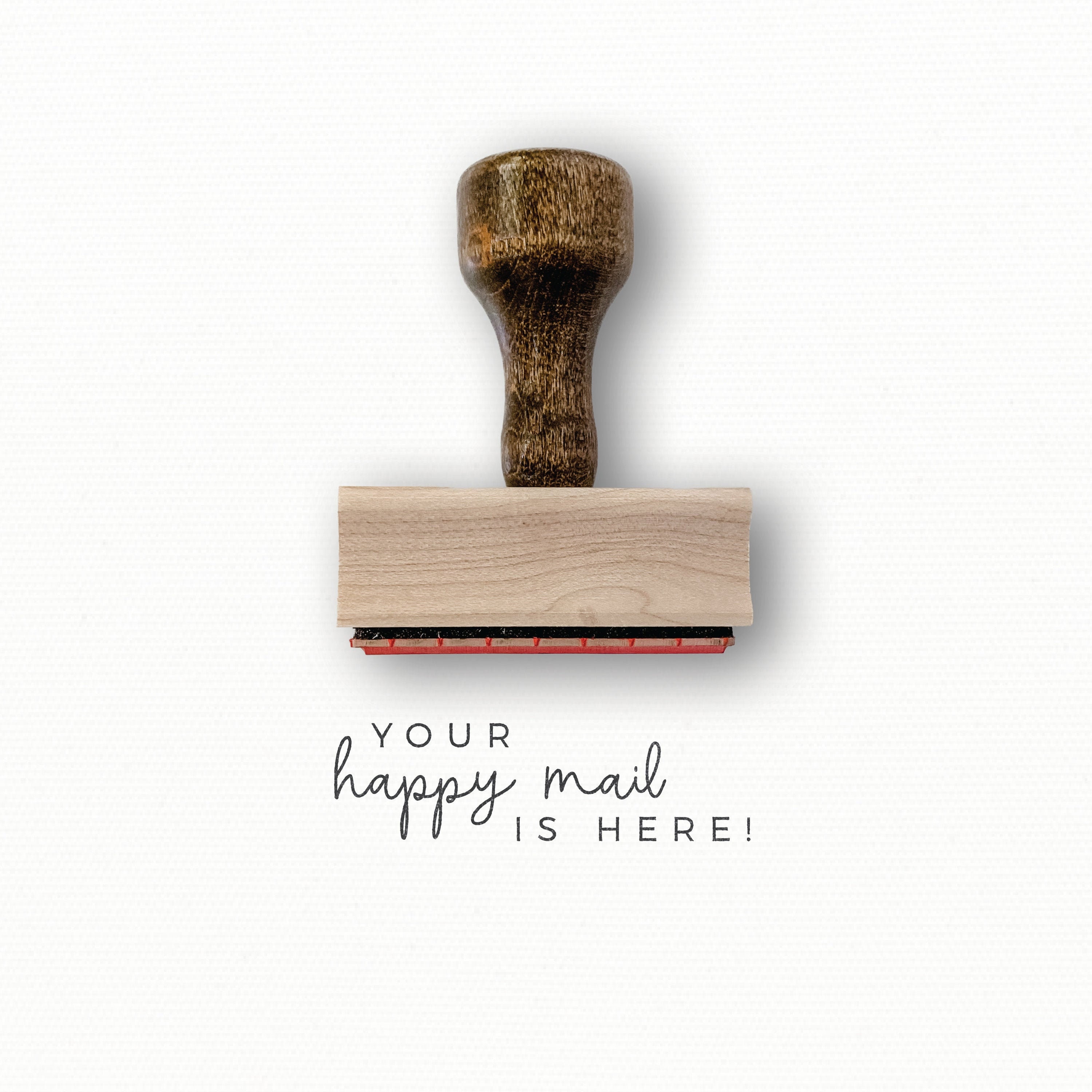 Happy Mail Stamp Snail Mail Pen Pal Gift Custom | Etsy