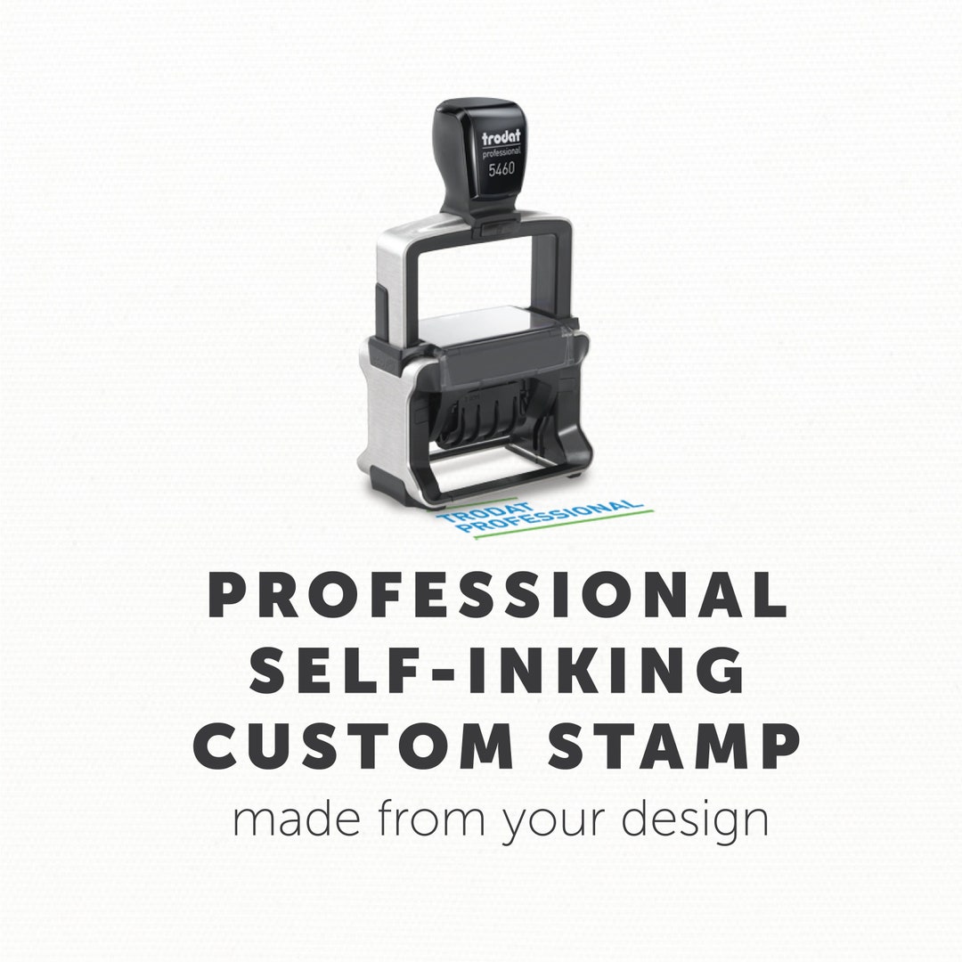 Custom Self-inking Stamp | Custom Logo Stamp | Eco-friendly Packaging ...
