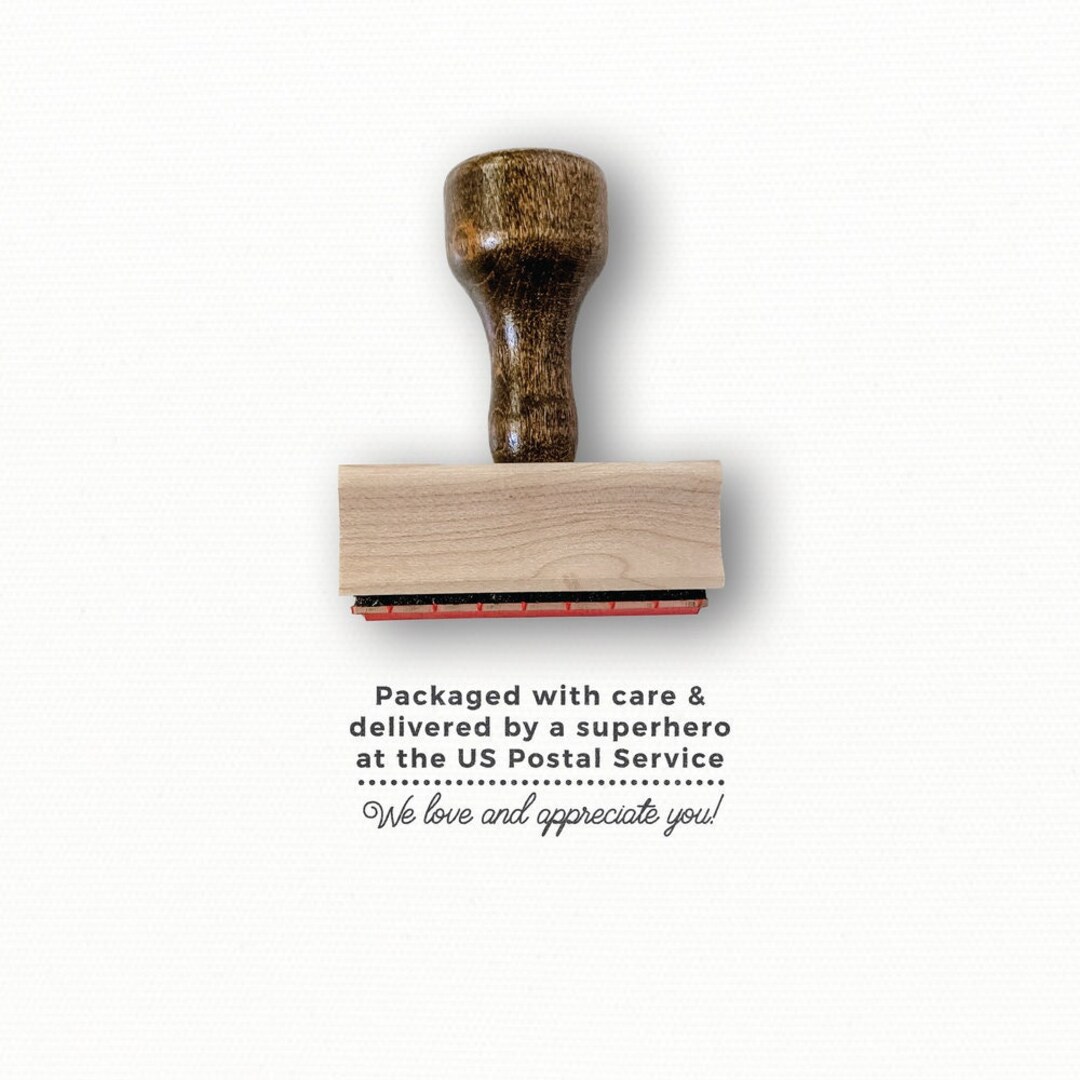 Packaging Stamp | Packaged With Care USPS | Creative Small Business ...