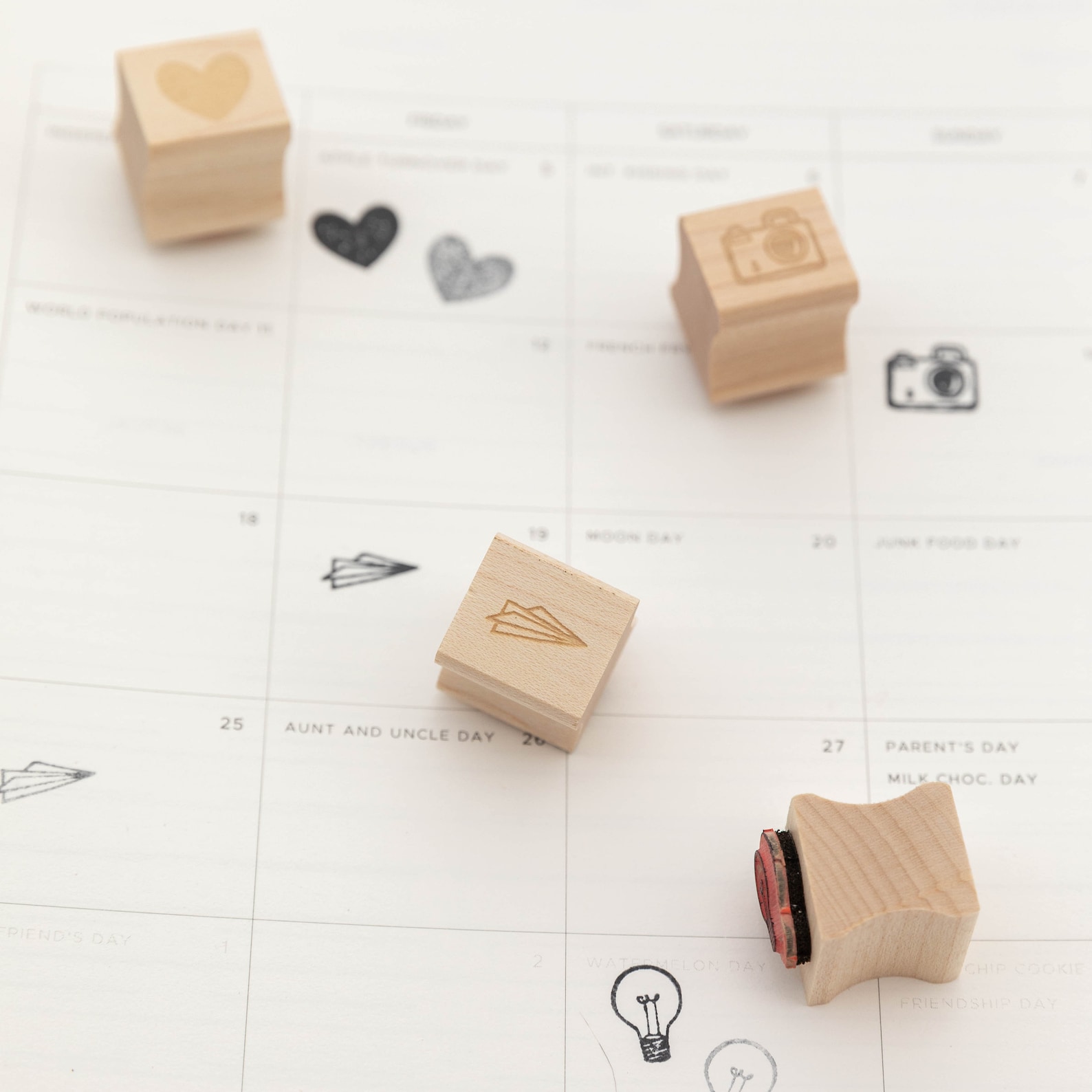 Simple Circle Stamp Daily Planner Stamps Pretty Custom - Etsy