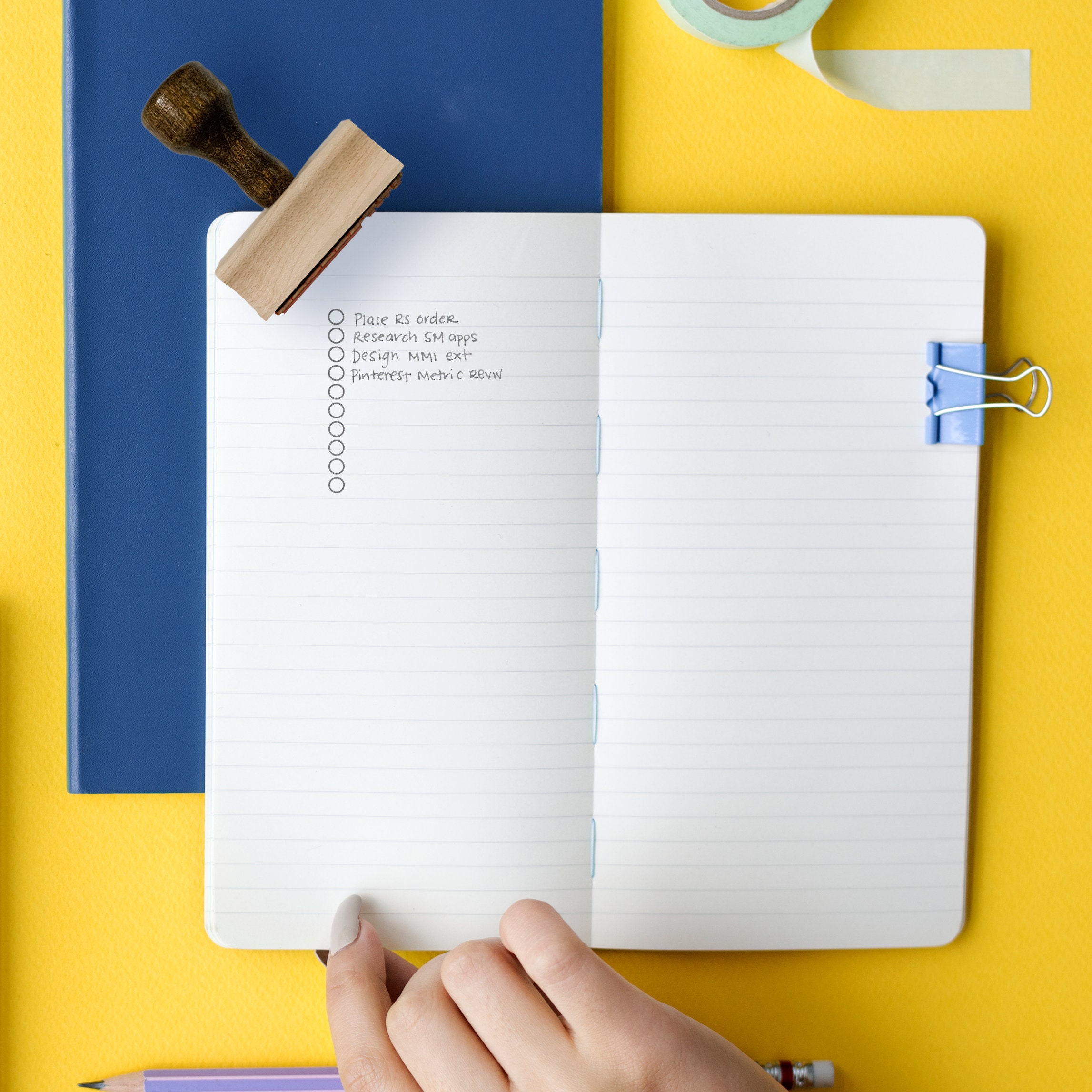 To Do List Stamp | Circles | Planner Stamps | Bullet Journal Stamps ...