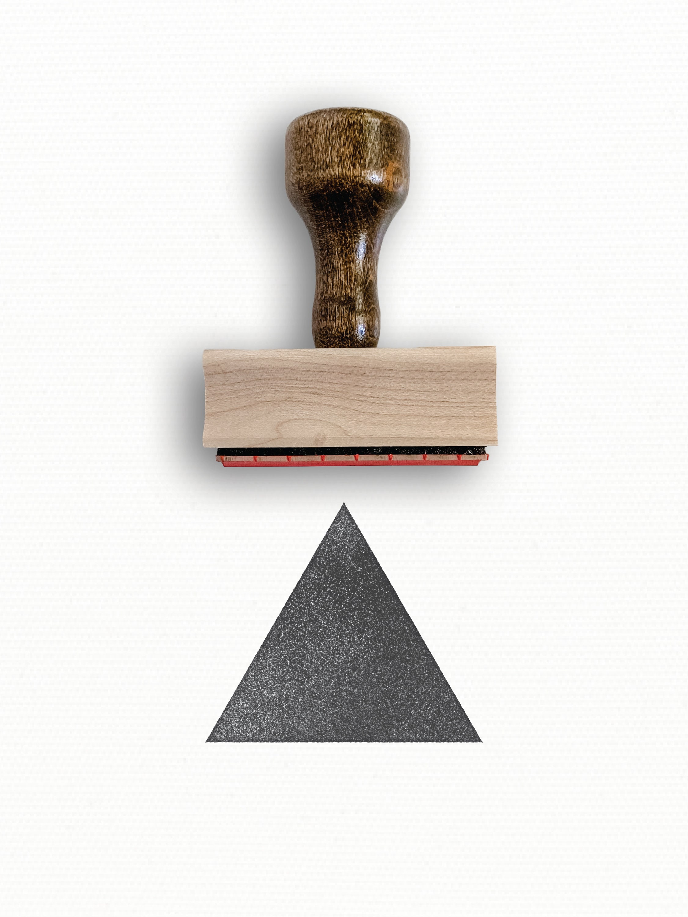 Simple Triangle Stamp Daily Planner Stamps Snail Mail - Etsy