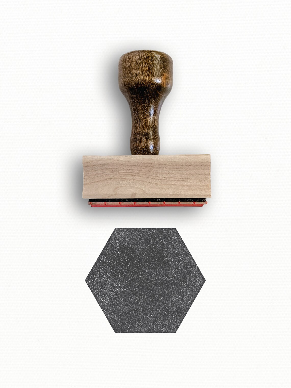 Simple Hexagon Stamp Honey Bee Honeycomb DIY Gift Wrap | Etsy