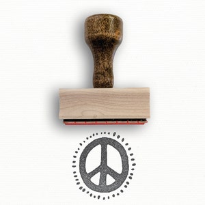 Peace Sign Stamp | Let There Be Peace Stamp | Teacher Stamps | Snail ...