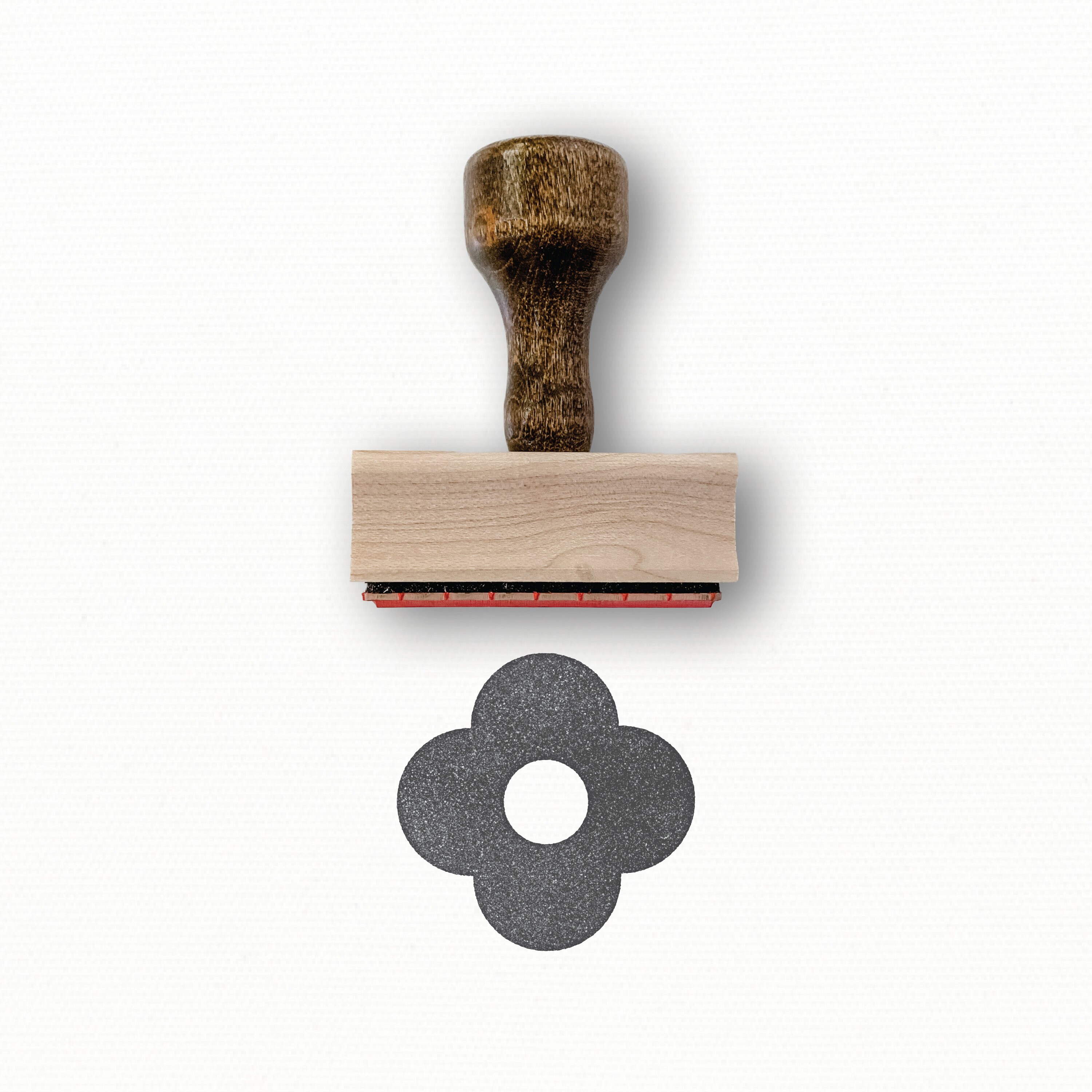 Retro Flower Stamp Flower Pattern Rubber Stamp Teacher | Etsy