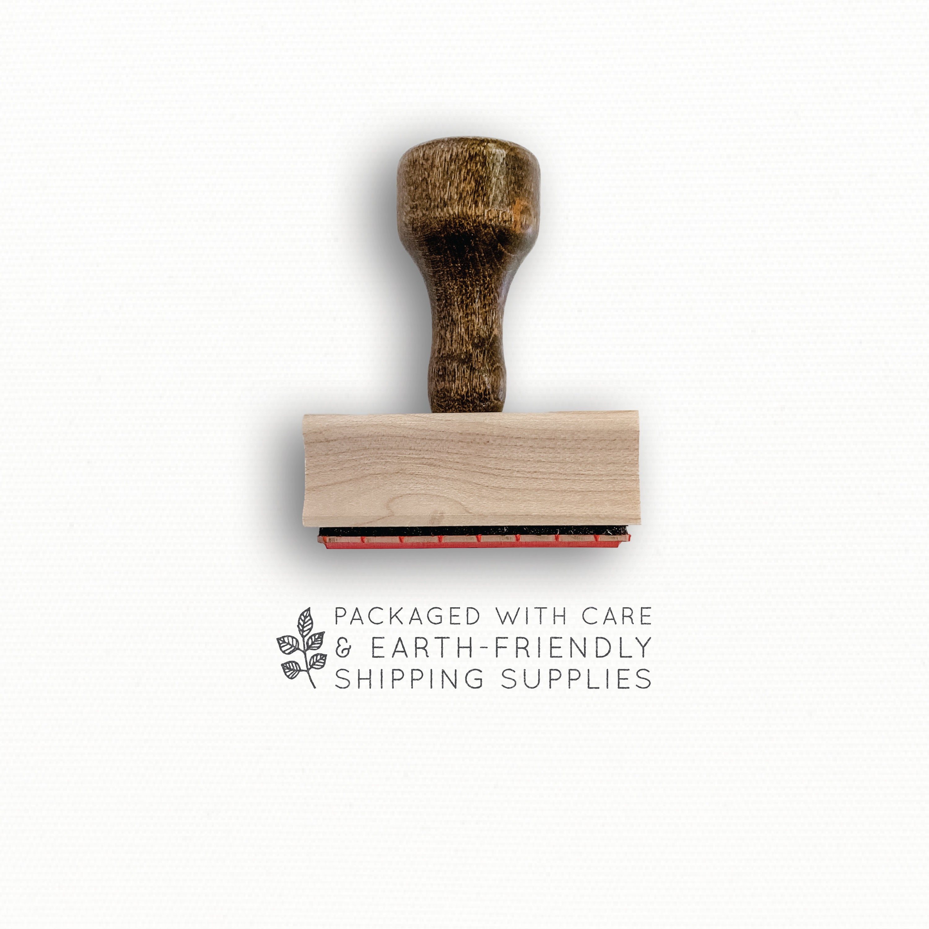 Eco Friendly Stamp Square Rubber Stamp | Royal Rubber Stamps Eco
