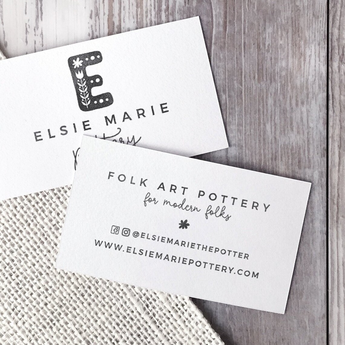 Custom Business Card Stamp Custom Logo Stamp Simple - Etsy