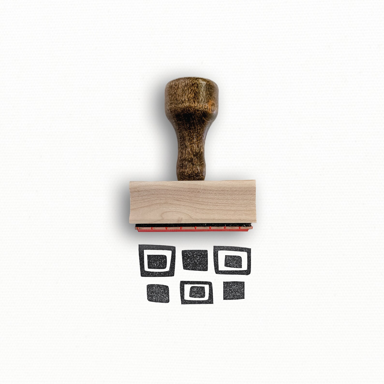 Retro Patterns Stamp Set Hand Drawn Geometric Triangles | Etsy