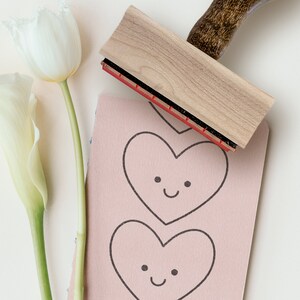Happy Heart Stamp | Smile Kawaii Heart Stamp | Teacher Stamp | Planner ...