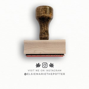 Custom Social Media Stamp | Custom Rubber Stamp | Instagram Stamp ...