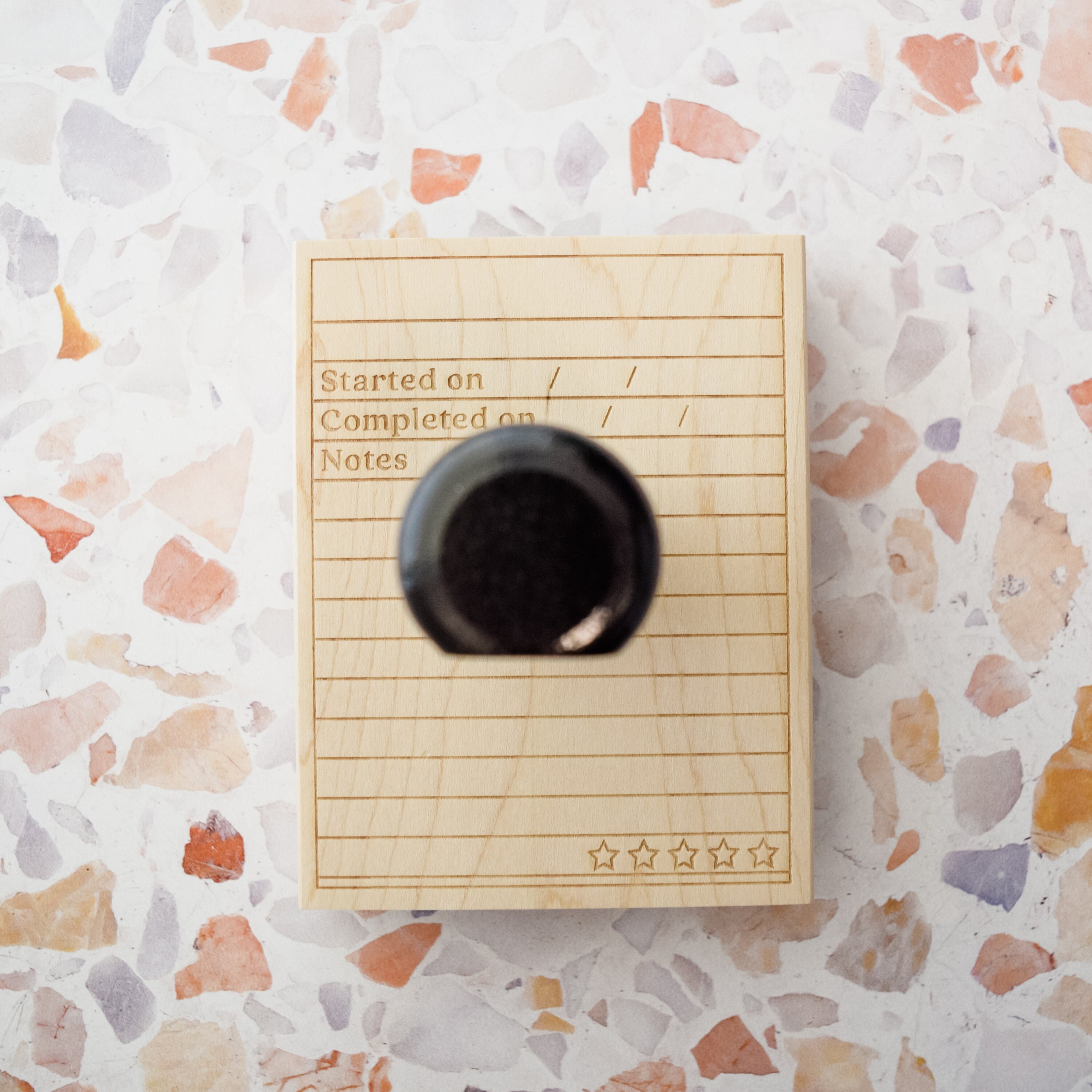 Library Card Stamp, a Bookplate Rubber Stamp for your Personal or ...