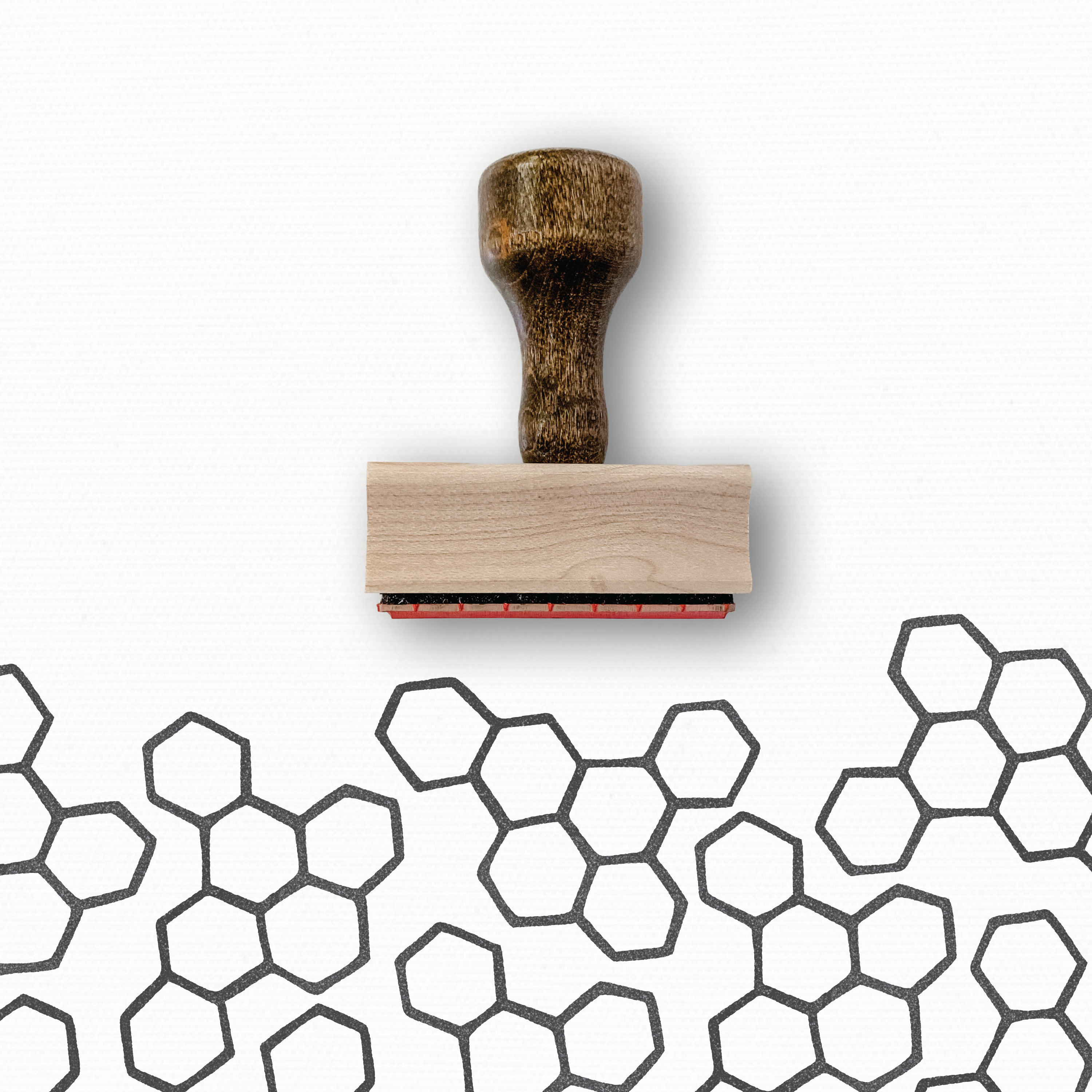 Honeycomb Stamp | Hexagon Stamp | Bee Honey Stamp | Bee Stamp | Custom ...