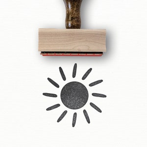 Sunshine Stamp | Simple Sun Stamp | Snail Mail Happy Mail Pen Pal Stamp ...