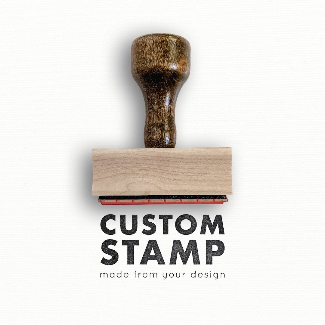 Custom Logo Stamp From Your Design or Logo | Business Custom Stamp ...