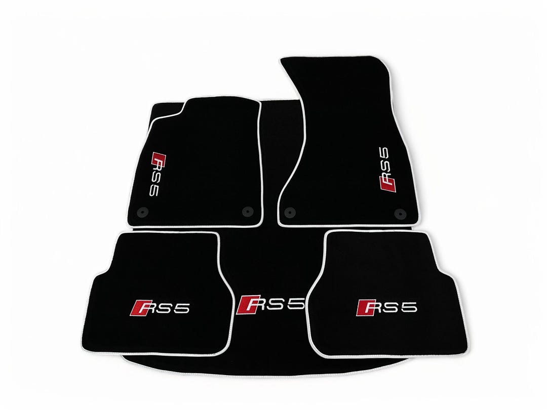 Premium Set Audi Floor Mats S5 RS5 A5 B9 F5 Coupé Sportback Cabrio S ...