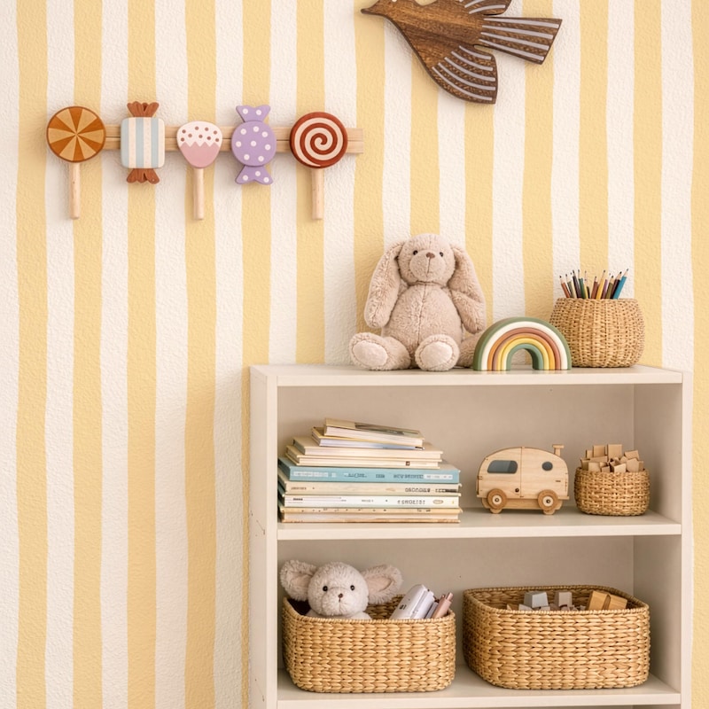 Wallpaper Yellow Baby - Etsy