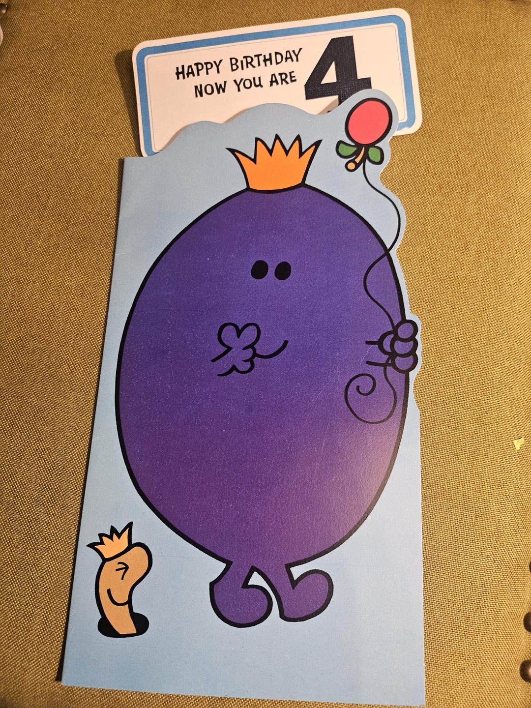 Vintage Mr Men Card Original - Etsy