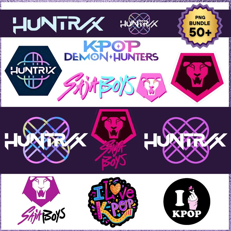 Huntrix Logo - Etsy