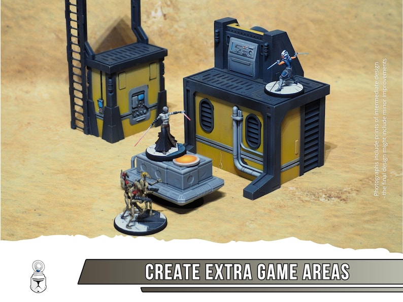 Star Wars Shatterpoint | Mid Rim Scatter Terrain Pack | Digital STL - Etsy