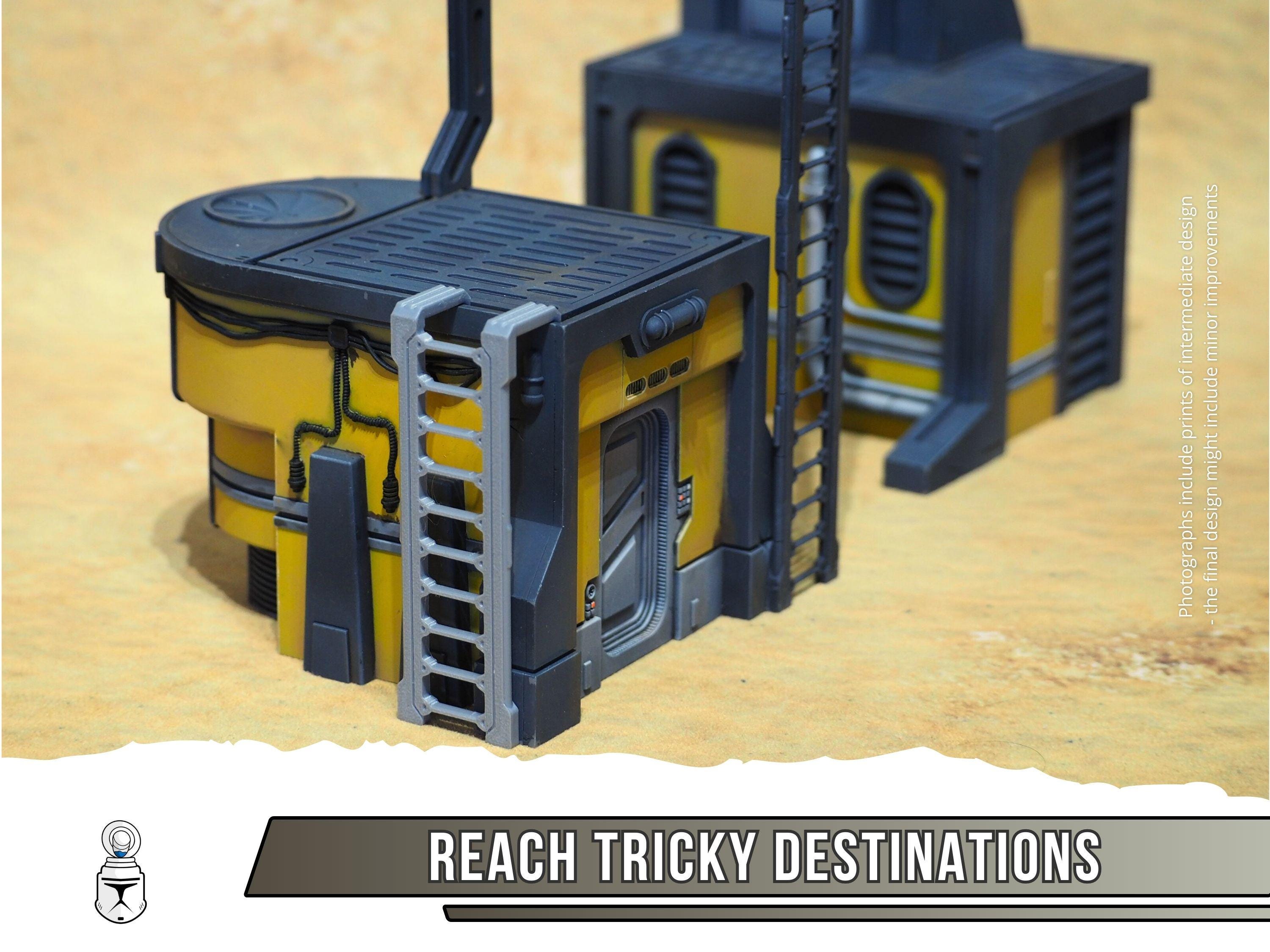 Star Wars Shatterpoint | Mid Rim Scatter Terrain Pack | Digital STL - Etsy