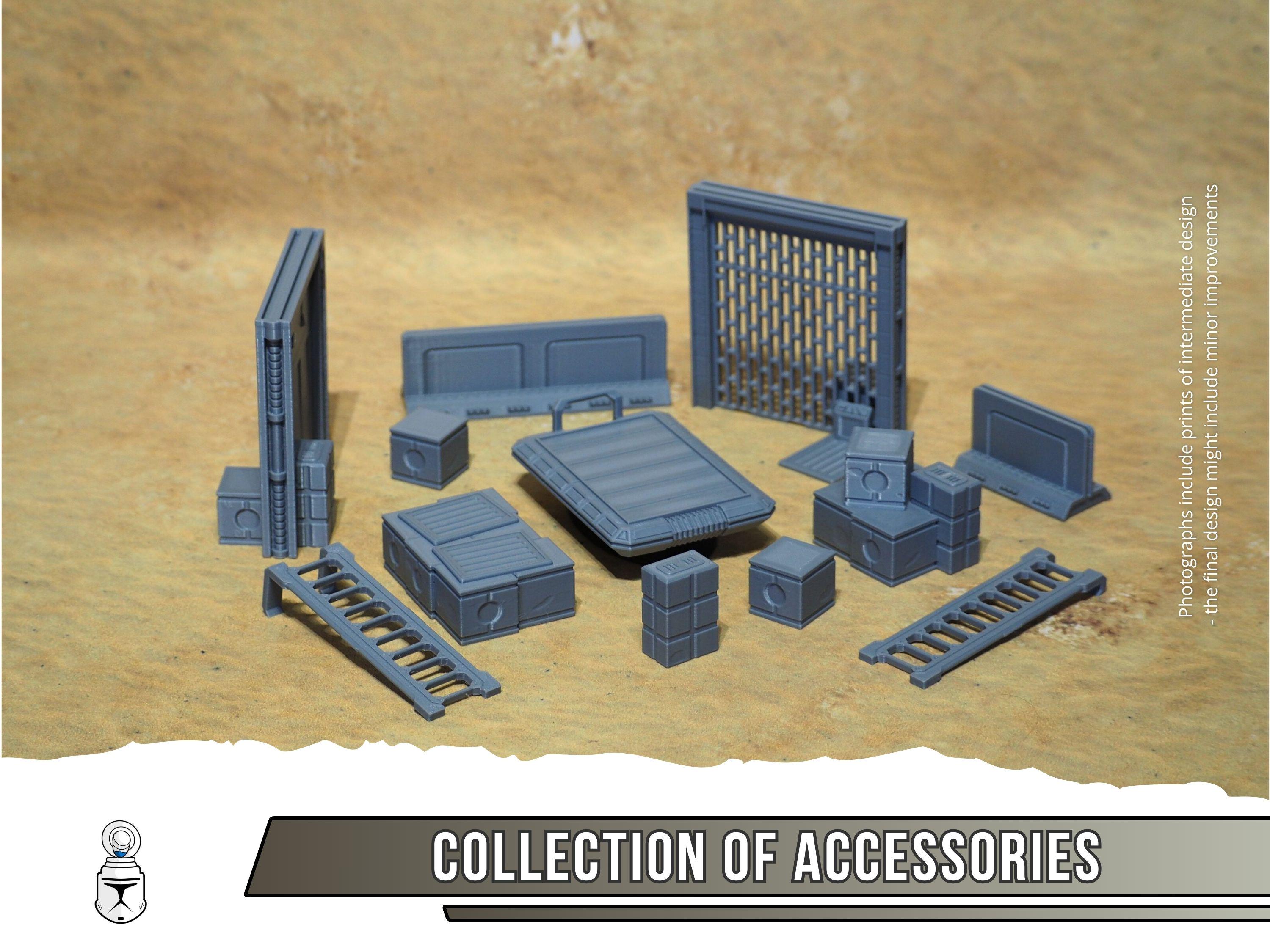 Star Wars Shatterpoint | Mid Rim Scatter Terrain Pack | Digital STL - Etsy