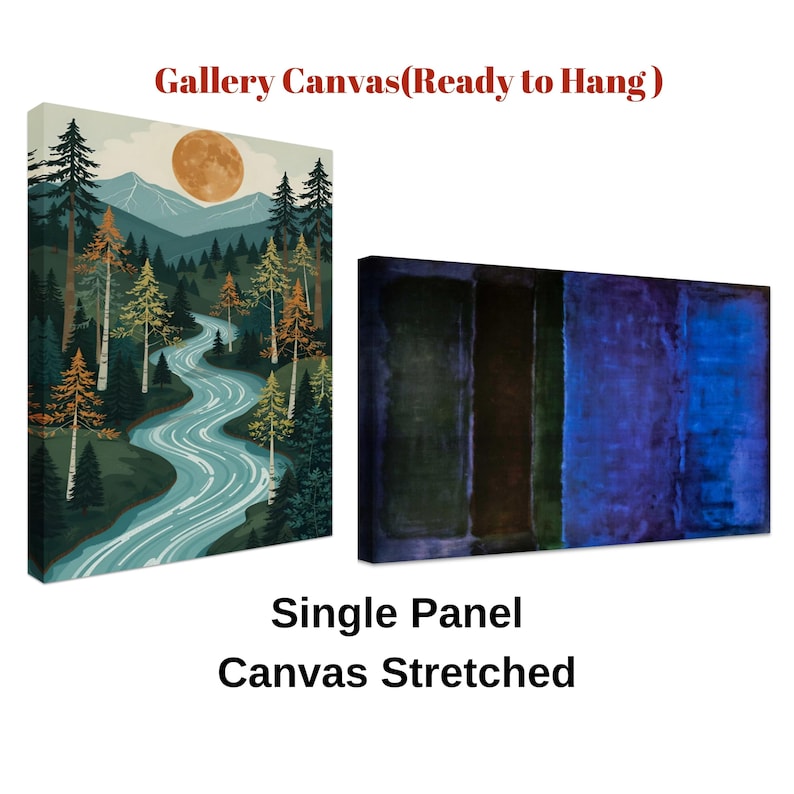 Georgia O’keeffe Lake George Canvas Wall Art | Vintage Landscape Print ...