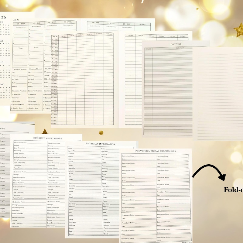 2026 Caregiver Planner - Etsy