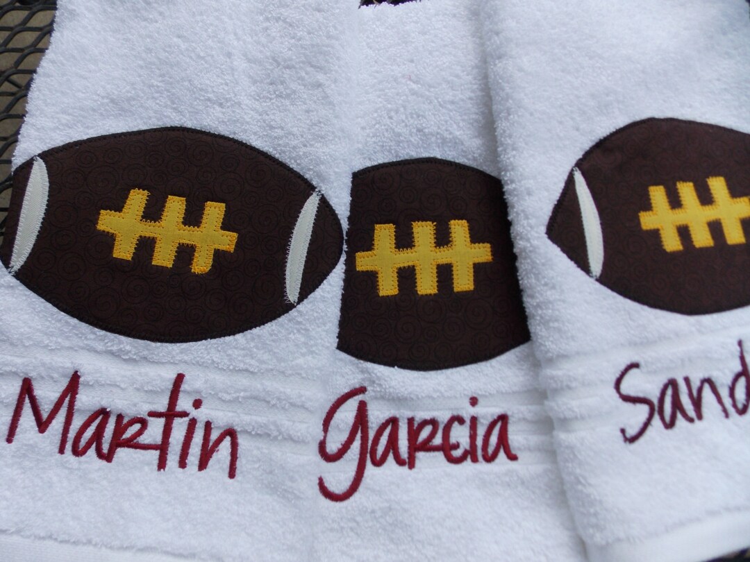 School Hand Towel Team , Football Peronalized , Great Gifts ,team Gifts ...