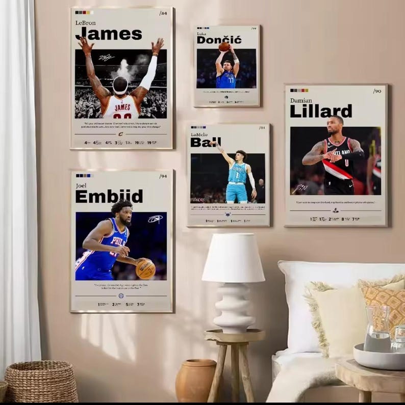 Larry Bird Wall Art | NBA Basketball Poster Print | Boston Celtics ...