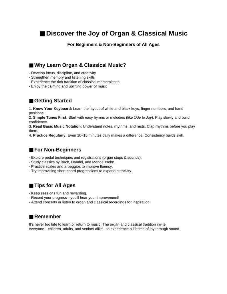 An Infographic Guide to Music Rudiments - Etsy