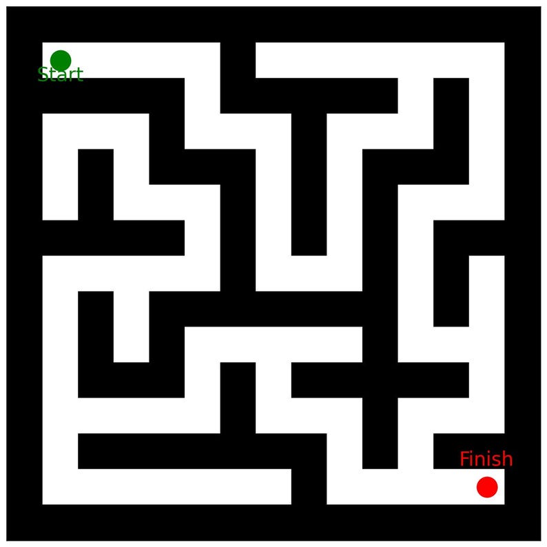 30 Easy Mazes PDF | Printable Puzzle Book | Fun Activity Sheets for All ...