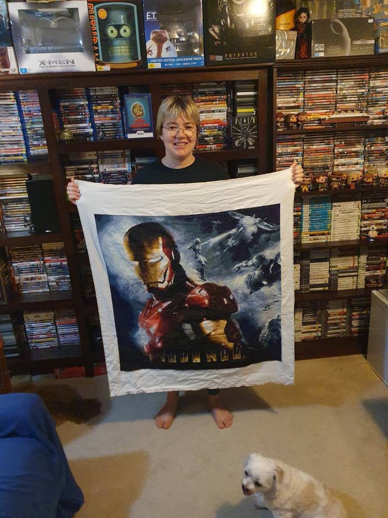 Iron Man Cross Stitch Pattern Pdf Format - Etsy