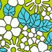 Green and Blue Cross Stitch Pattern Pdf Format - Etsy