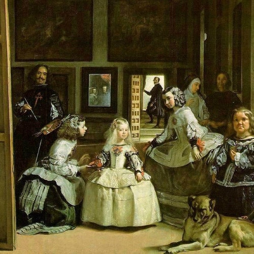 Las Meninas Cross Stitch Pattern Pdf Format - Etsy