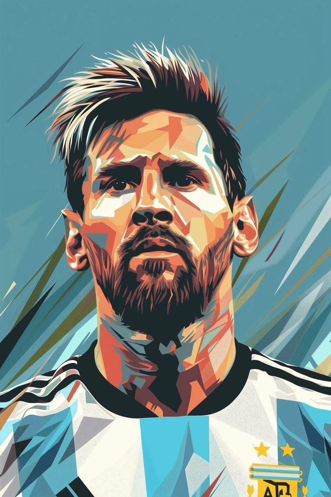 Leo Messi - Cross Stitch Pattern, Pdf Format, Delivered by Email ...