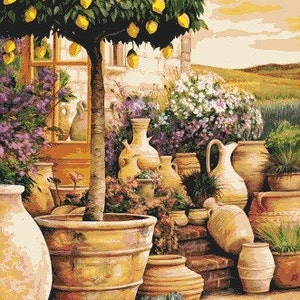 Lemon Tree Cross Stitch Pattern Pdf Format - Etsy