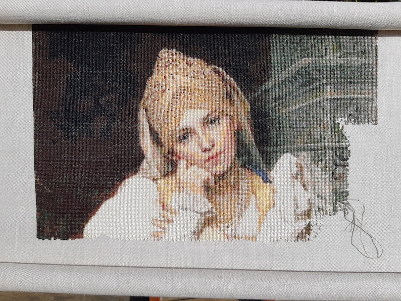 Bojar Woman Cross Stitch Pattern Pdf Format - Etsy