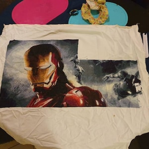 Iron Man - Cross Stitch Pattern, Pdf Format, Delivered by Email, Iron ...